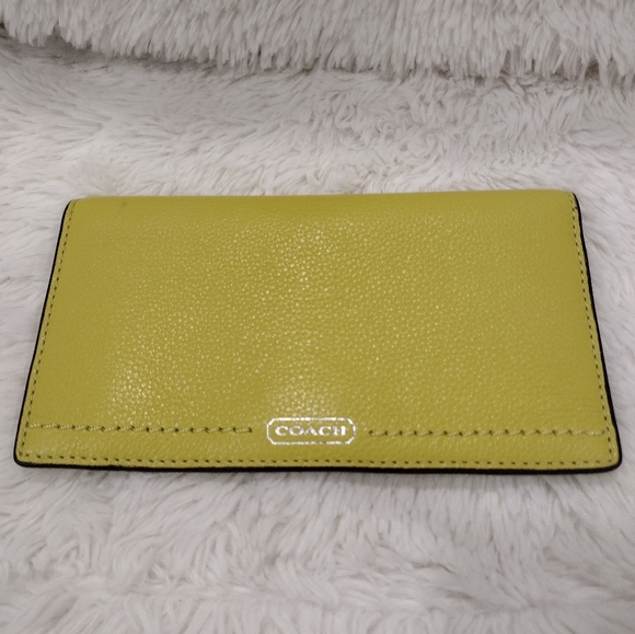 Coach | Bags | Coach Leather Check Cover | Poshmark